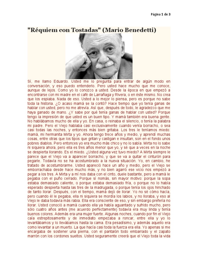 Réquiem Con Tostadas | PDF