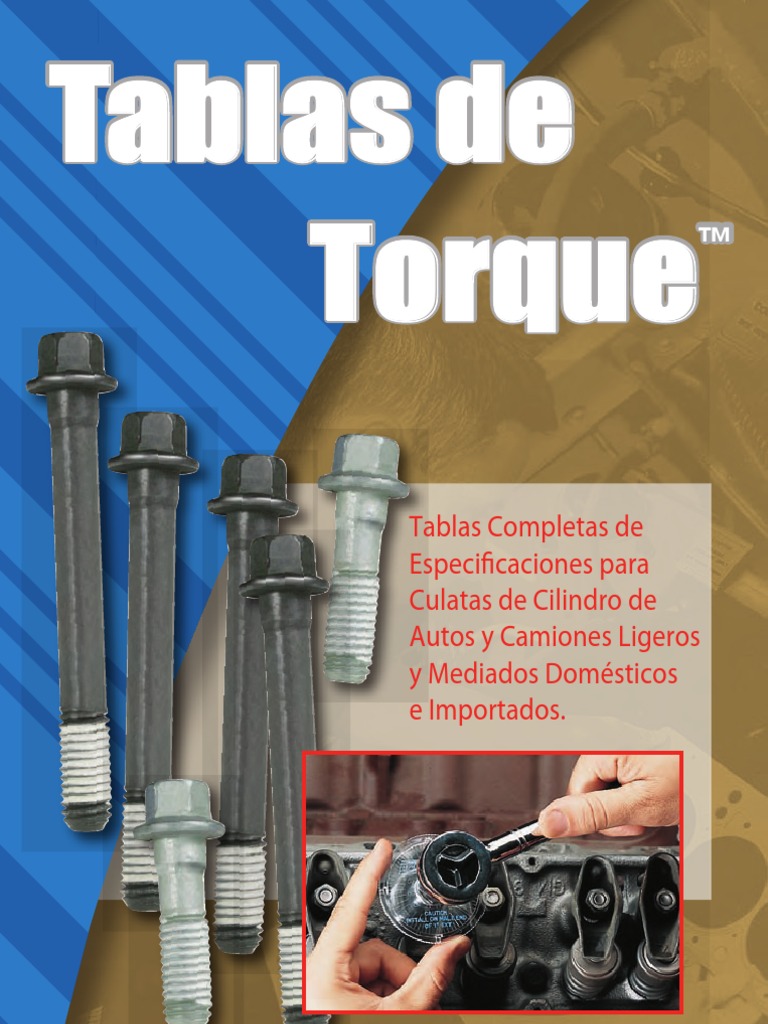 Tablas de Torque | PDF | Acero | Aluminio