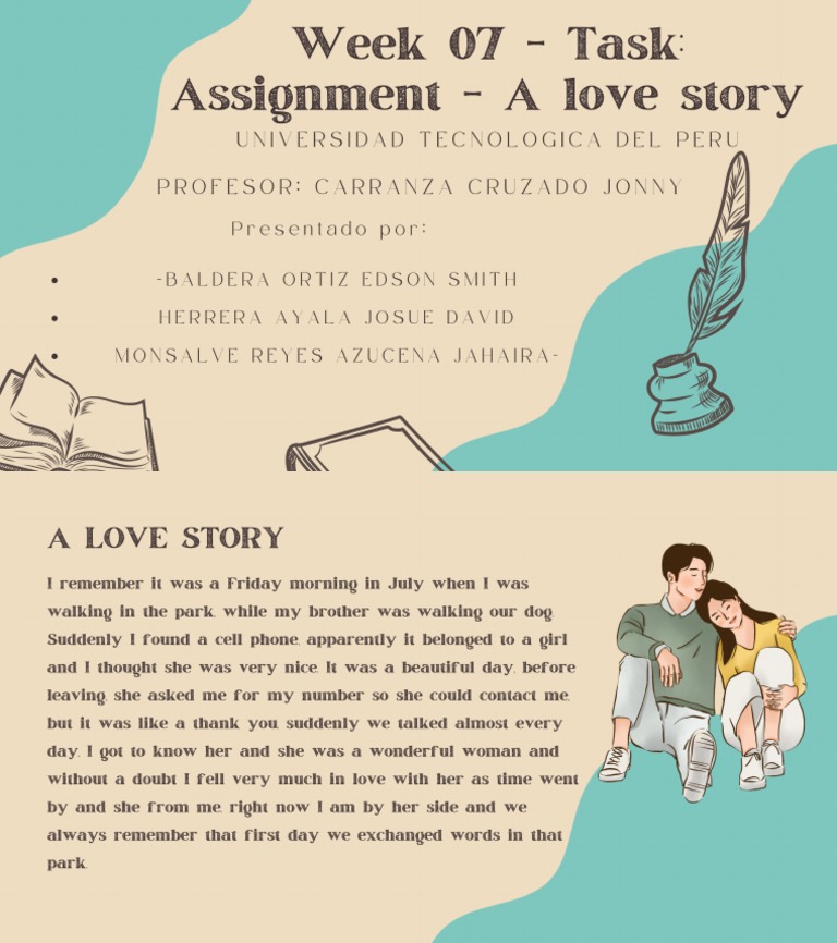 (AC-S07) Week 07 - Task Assignment - A Love Story | PDF