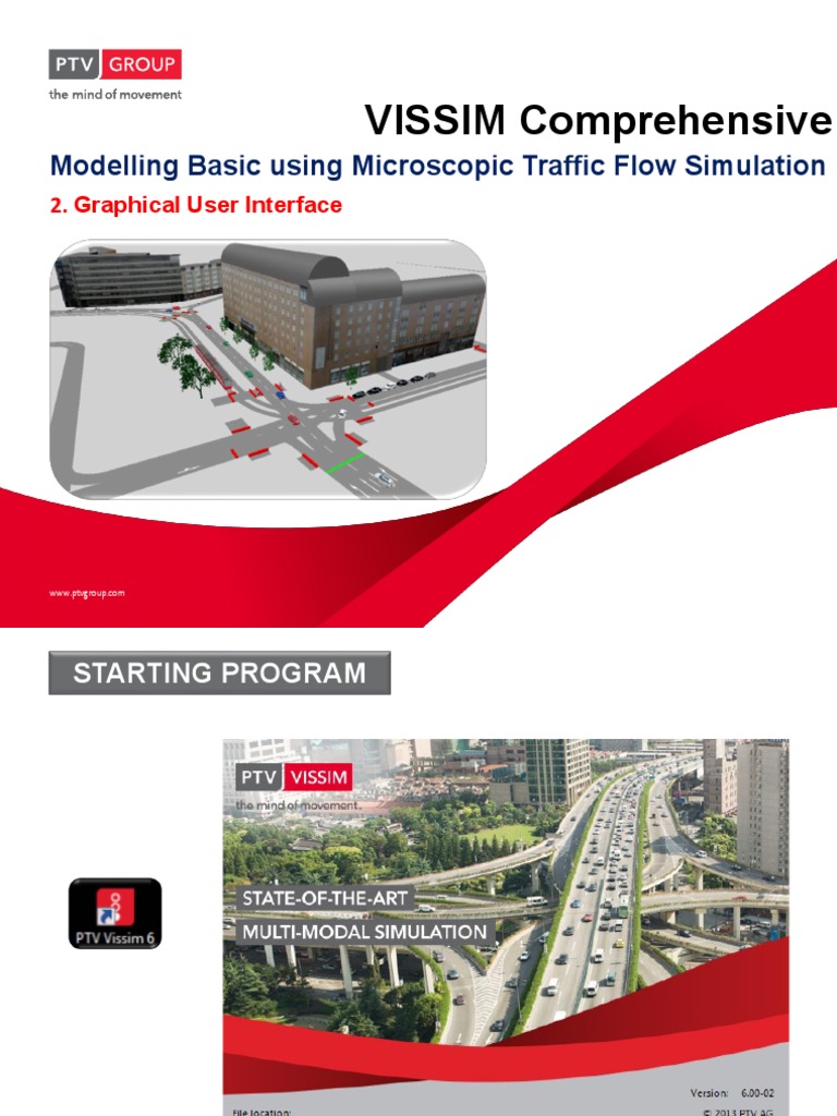 VISSIM GUI Guide for Traffic Modelers | PDF
