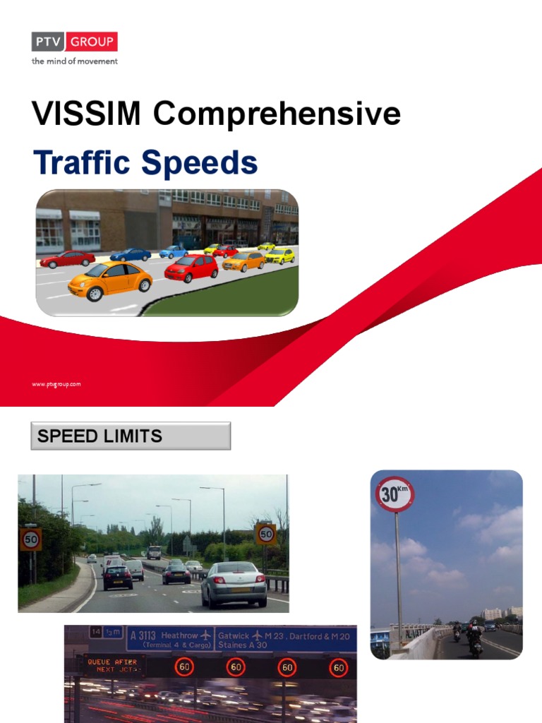 VISSIM Traffic Speed Distribution Guide | PDF | Applied Mathematics