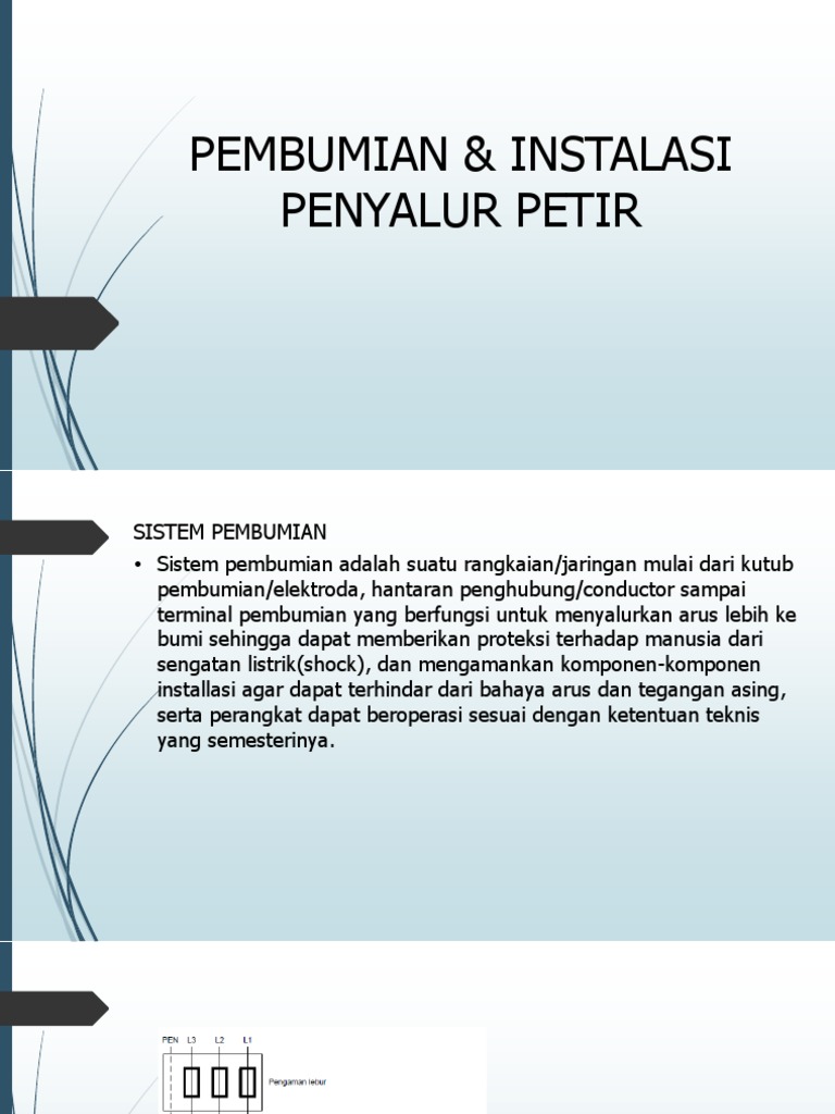 04 Pembumian - Instalasi Penyalur Petir | PDF