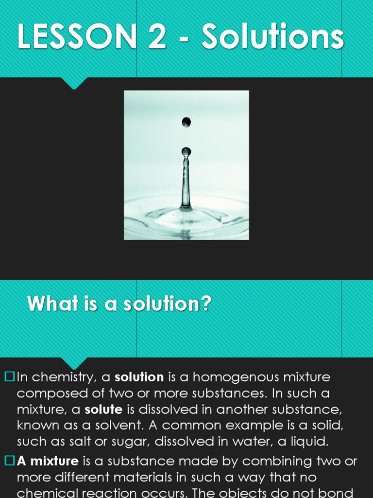 Lesson 2 Solutions | PDF