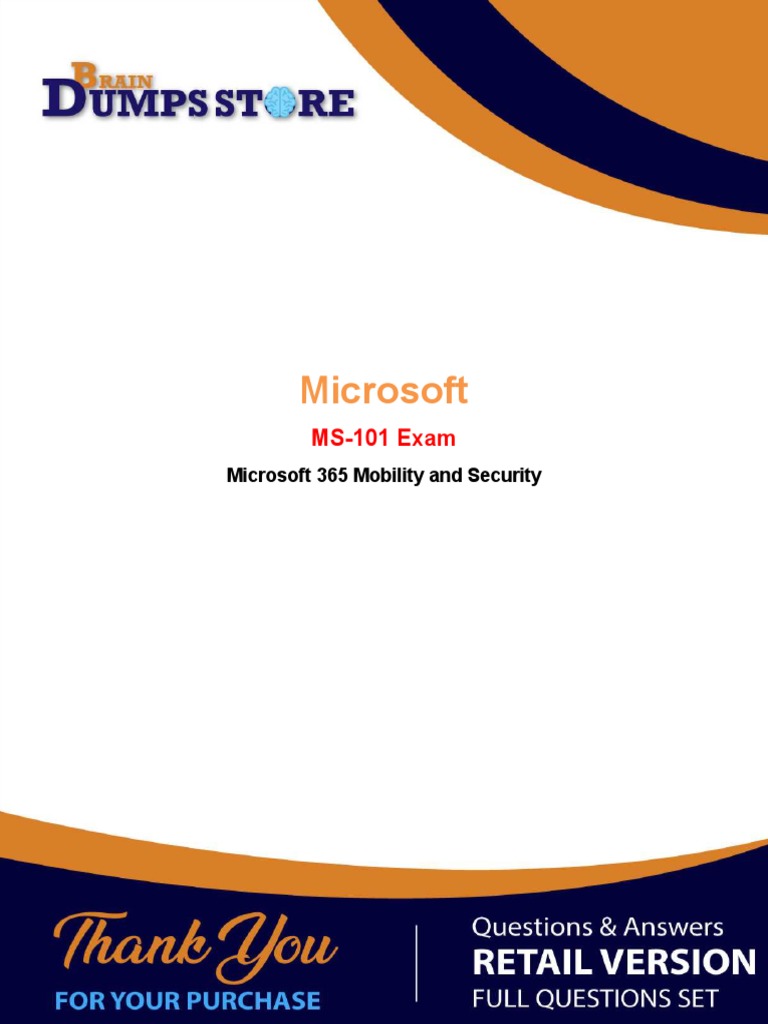 MS 101 1 | PDF | Active Directory | Windows 10