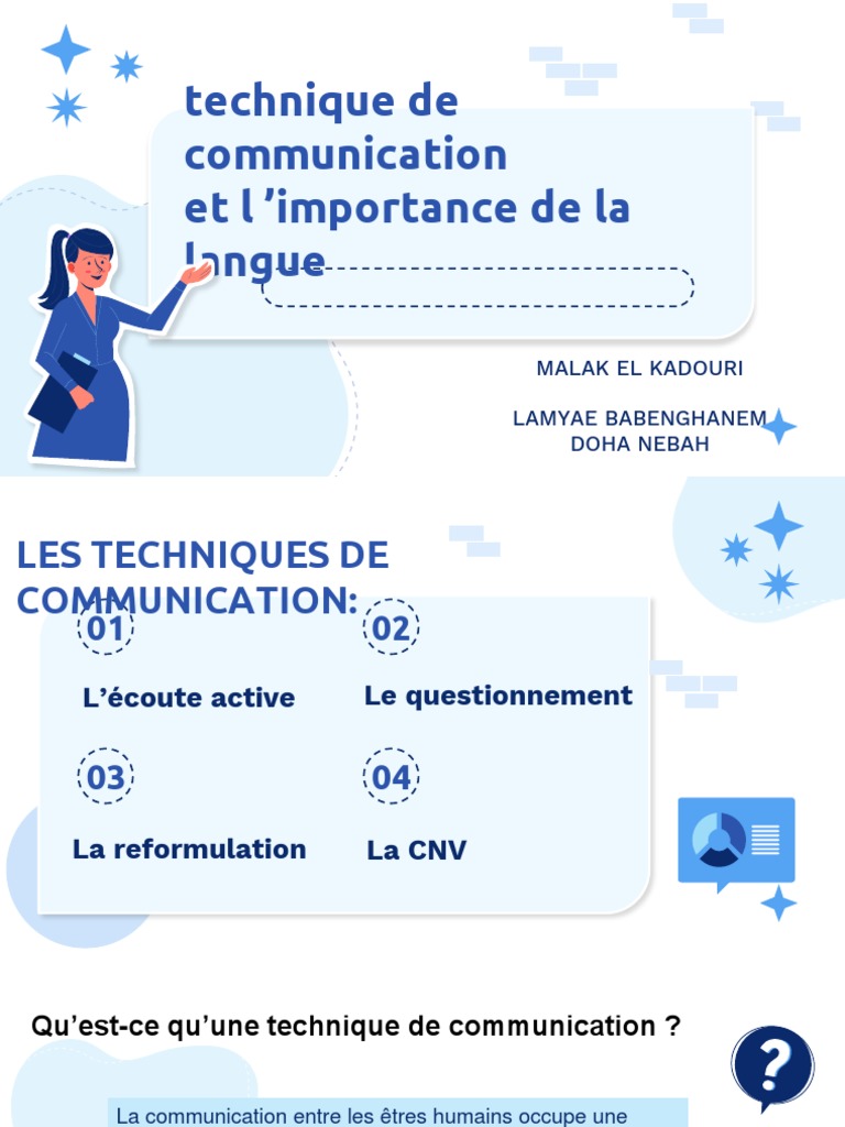 Techniques de communication essentielles | PDF