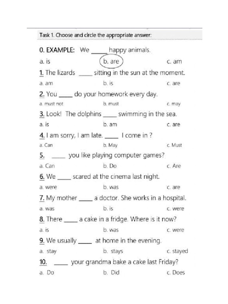 Worksheet Activity Grade 4 | PDF