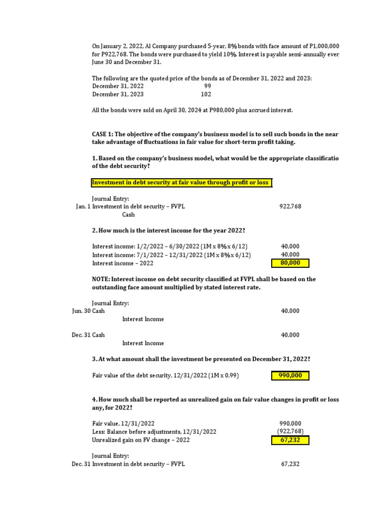 Quiz 2 | PDF | Bonds (Finance) | Interest