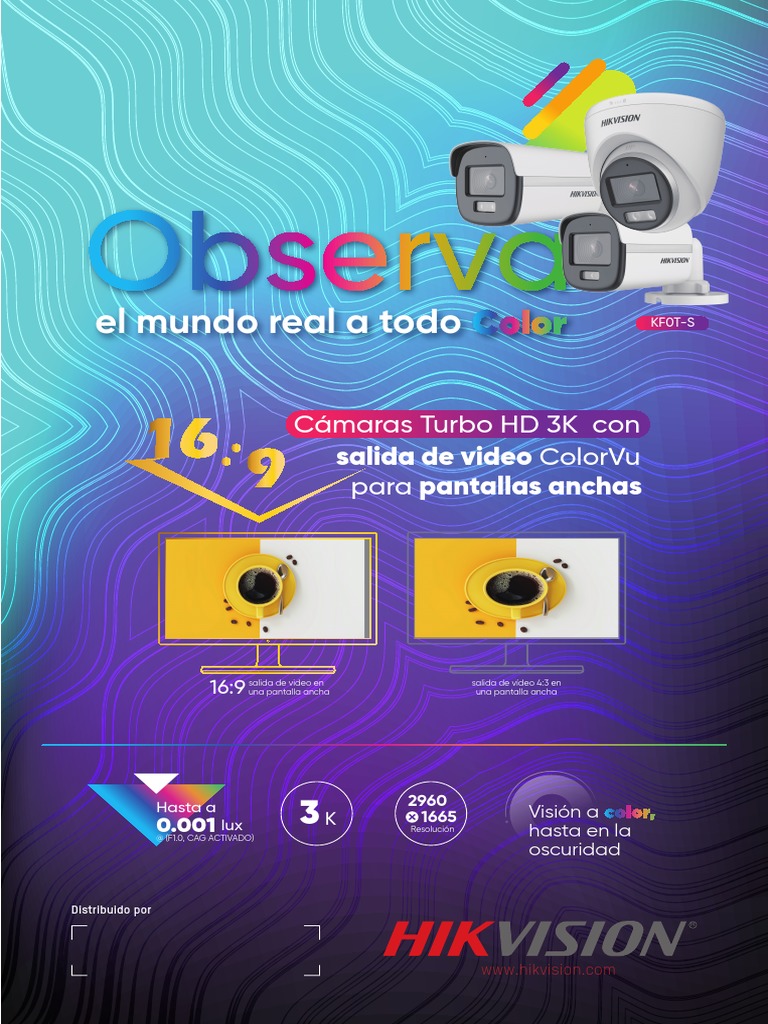 3K Turbo HD Cameras Posters - 60x90cm - Esp | PDF | Cine | Ingeniería ...