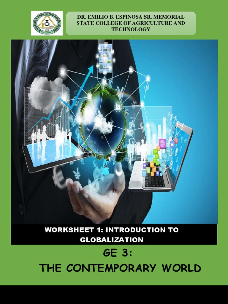 Ge 3 Worksheet 1 | PDF | Globalization | Experience
