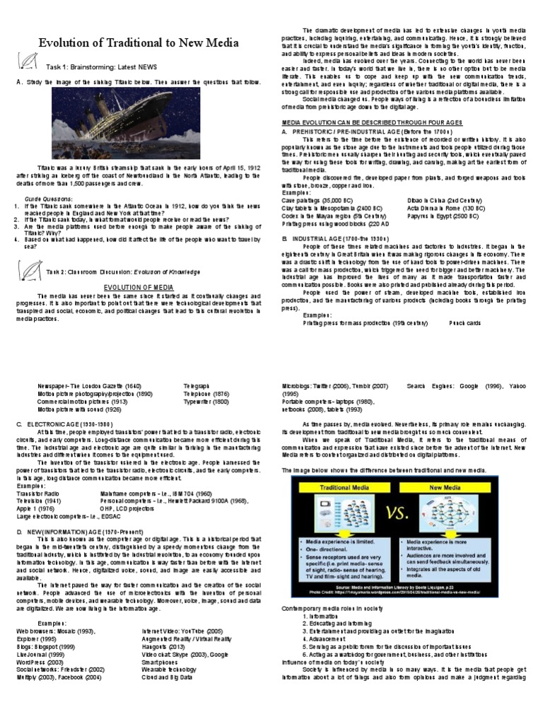 Module 4 Mil | PDF | Mass Media | Information Age