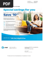 Att Wireless Bill Template | PDF