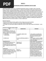 Sudan III Test for Lipid Detection | PDF