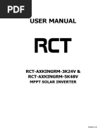 Solaxmax Error Codes | PDF | Power Inverter | Mains Electricity