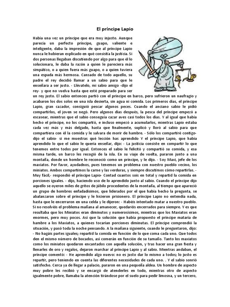 El príncipe Lapio | PDF