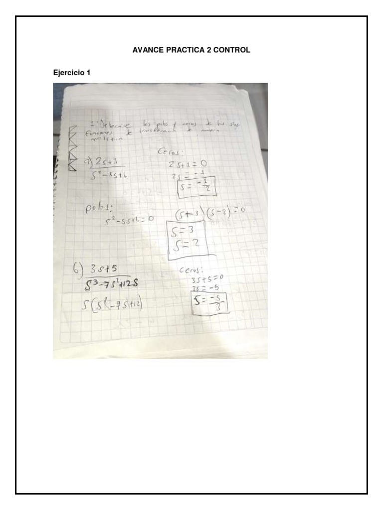 PRACTICA 2 Control-1 | PDF