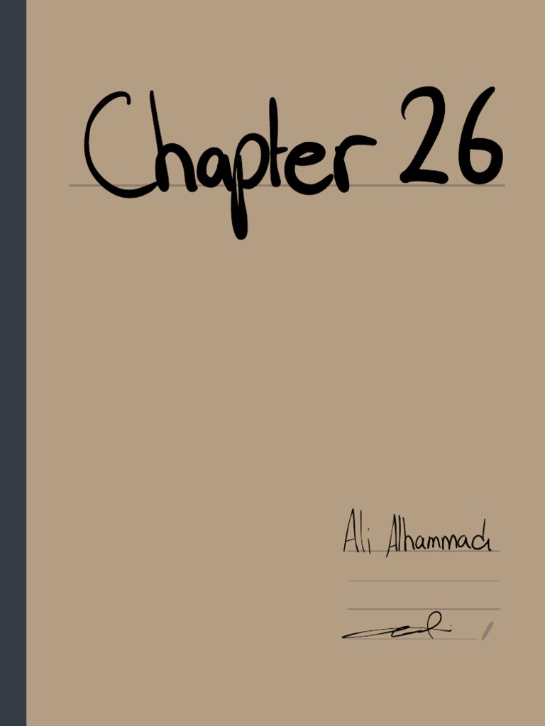 Chapter 26 | PDF