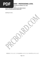 PRC Answer Sheet Sample | PDF | Tests | Test (Assessment)