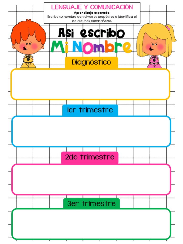 Mi Nombre | PDF | Artes del Lenguaje y Comunicación