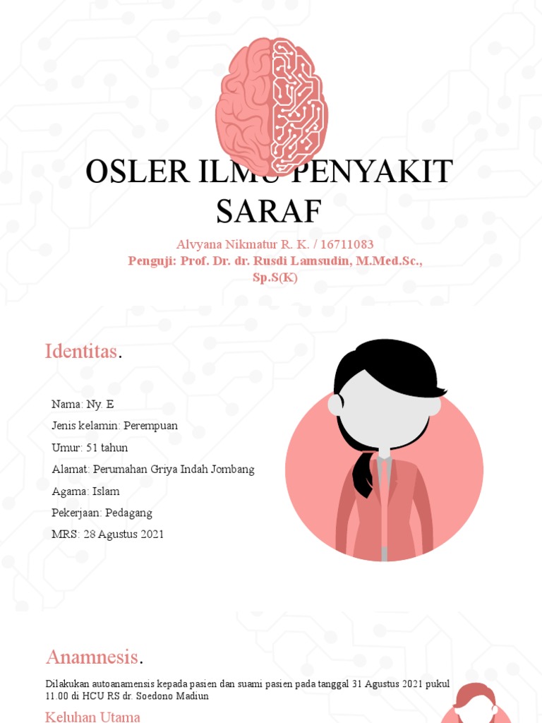 OSLER Saraf Alvyana | PDF