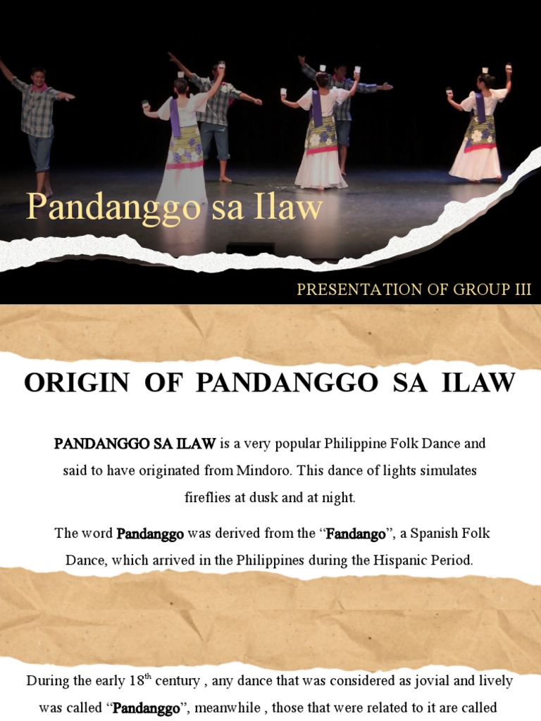 Pandanggo Sa Ilaw | PDF | Dances | Performing Arts