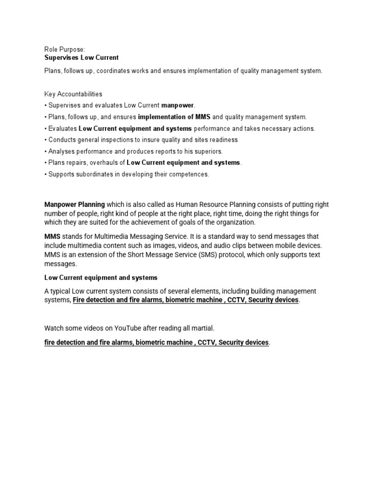 22b supervisor low current | PDF