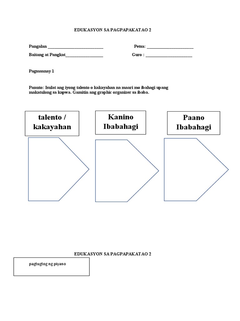 Esp Worksheets | PDF