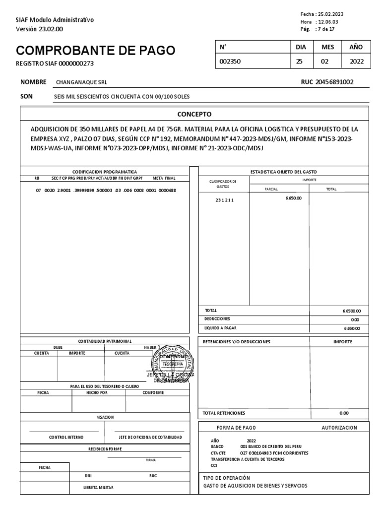 10 Comprobante de Pago | PDF