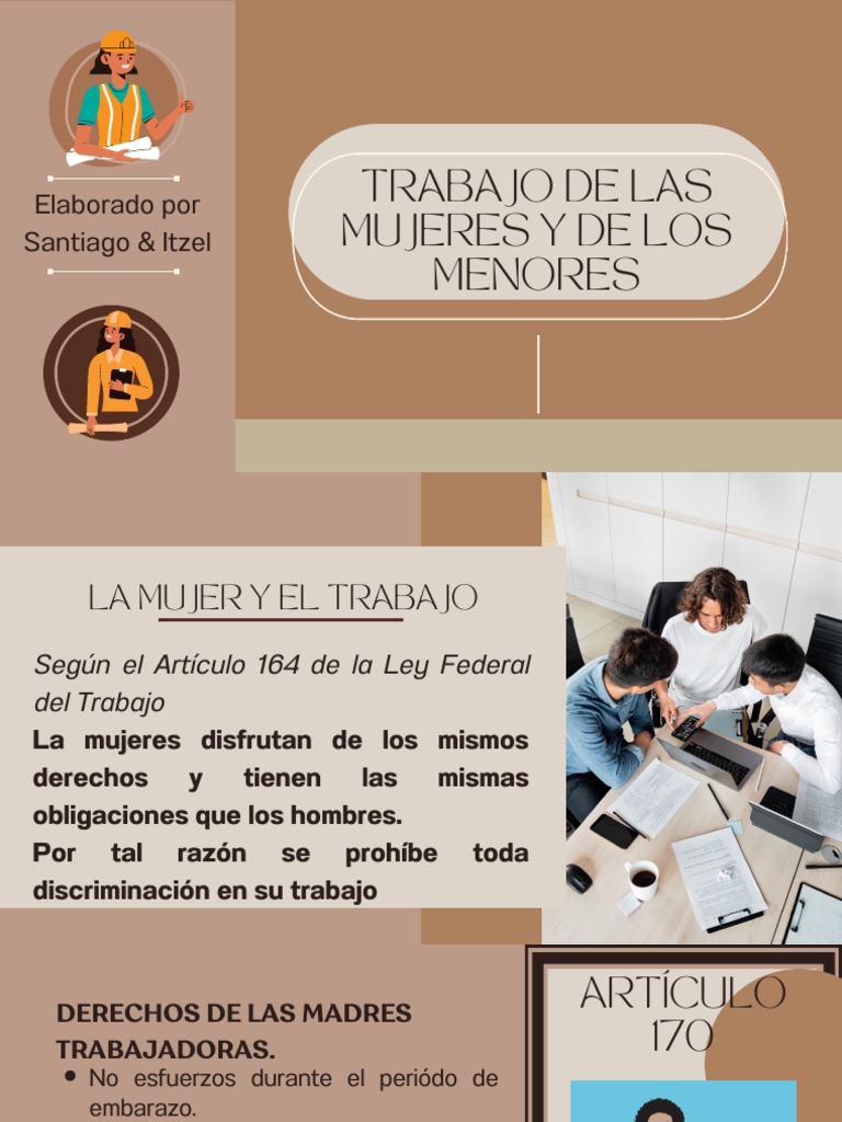 El Trabajo de Los Menores y Las Mujeres. | PDF