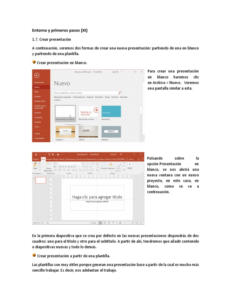 Entorno y Primeros Pasos (Parte IV) | PDF | Archivo de computadora ...