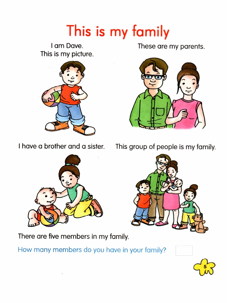 My Family (Grade - 1) | PDF