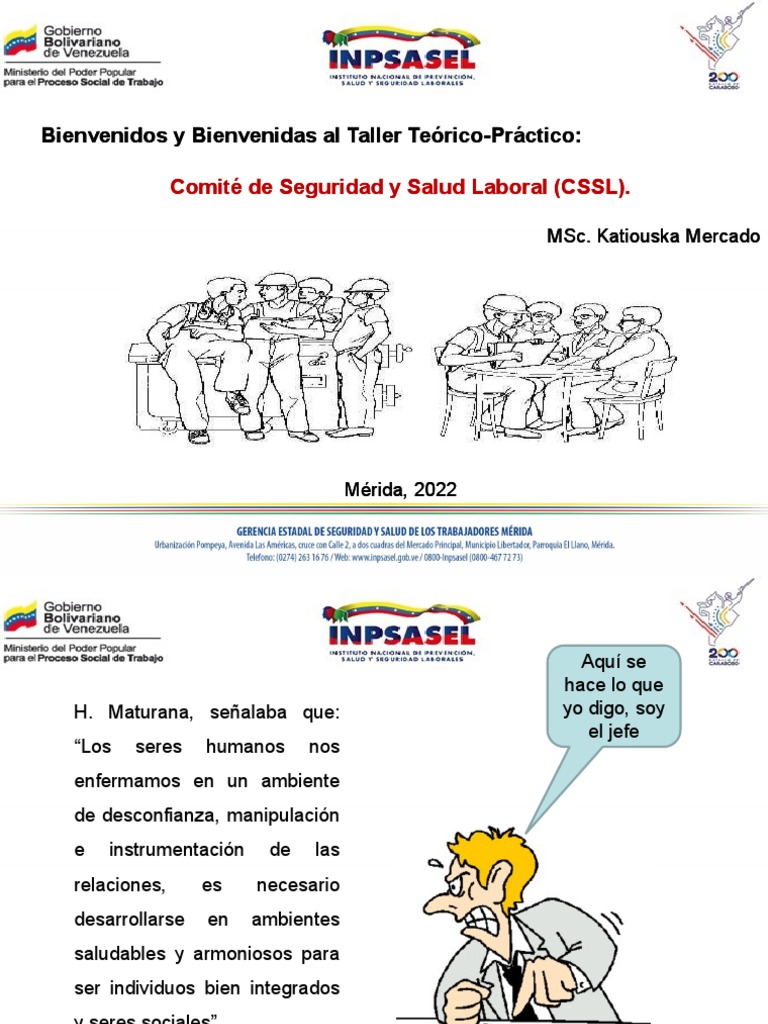 Taller Practico Del CSSL 2022 | PDF | Seguridad y salud ocupacional Taller Practico Del CSSL 2022 | PDF | Seguridad y salud ocupacional