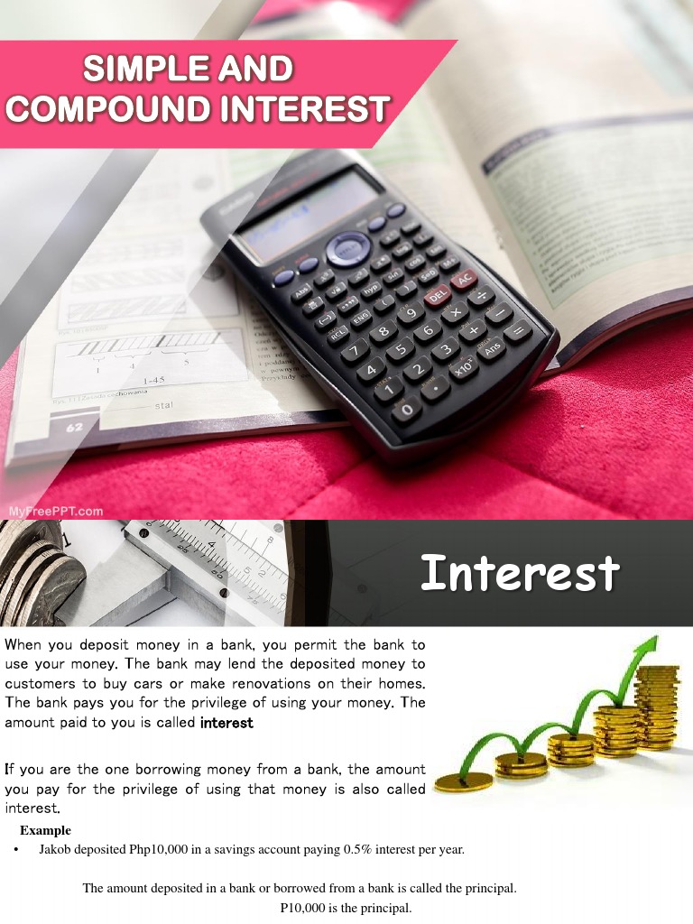 Week 15 Simple and Compound Interest | PDF