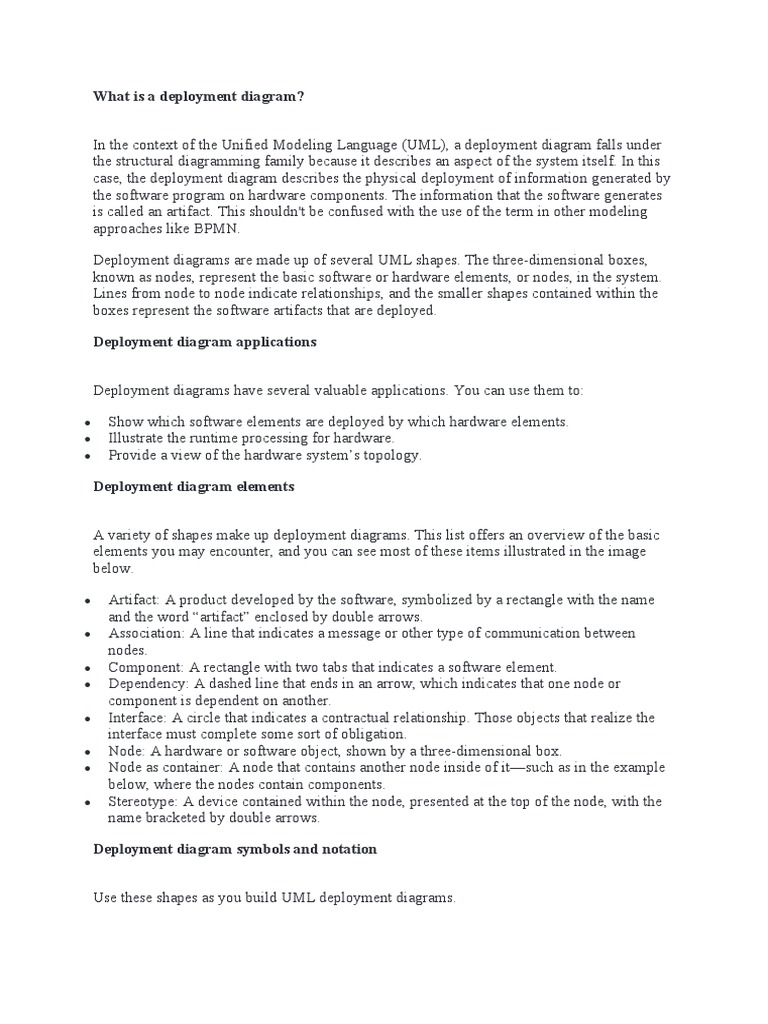 Deployment Diagram | PDF | Class (Computer Programming) | Databases