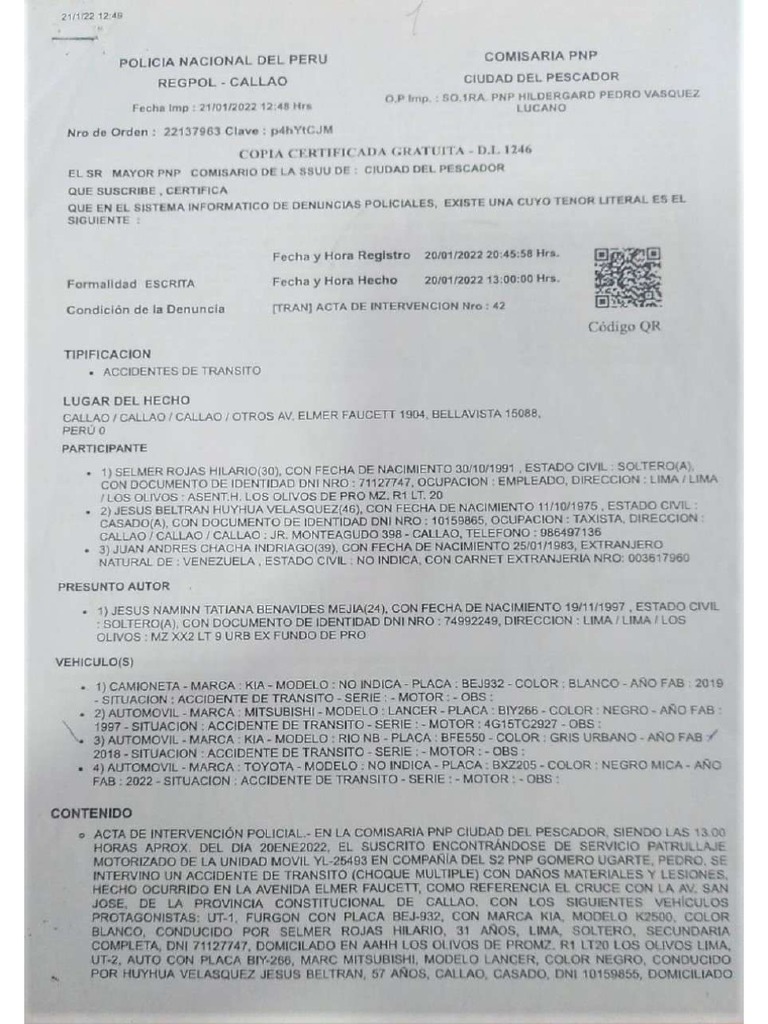 02 Denuncia Policial 1 Pdf