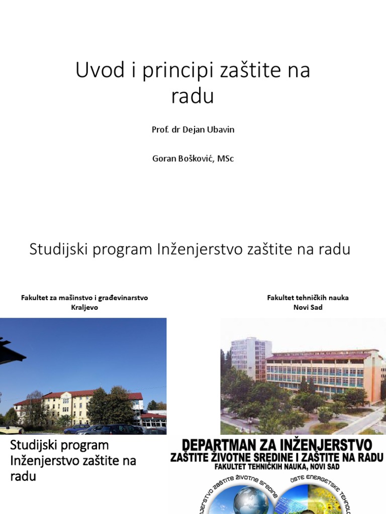 Predavanje 1 Uvod U ZNR 2021 | PDF