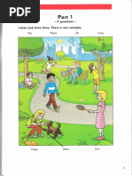 Cambridge Starters Reading & Writing Test | PDF