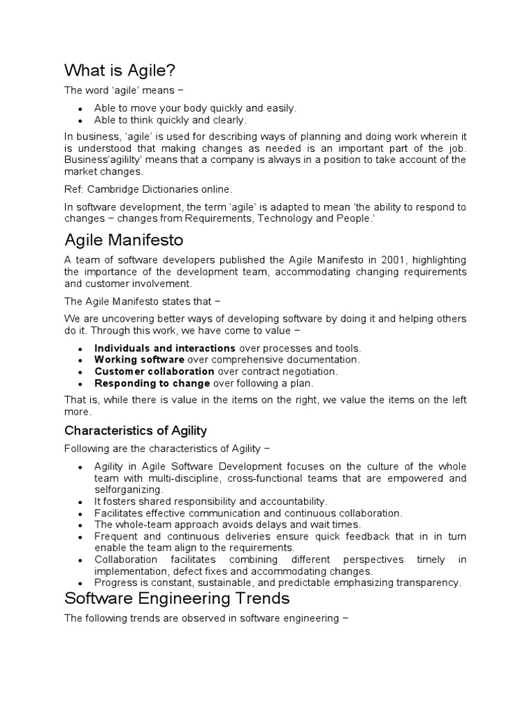 Unit 4 | Download Free PDF | Agile Software Development | Scrum (Software Development)