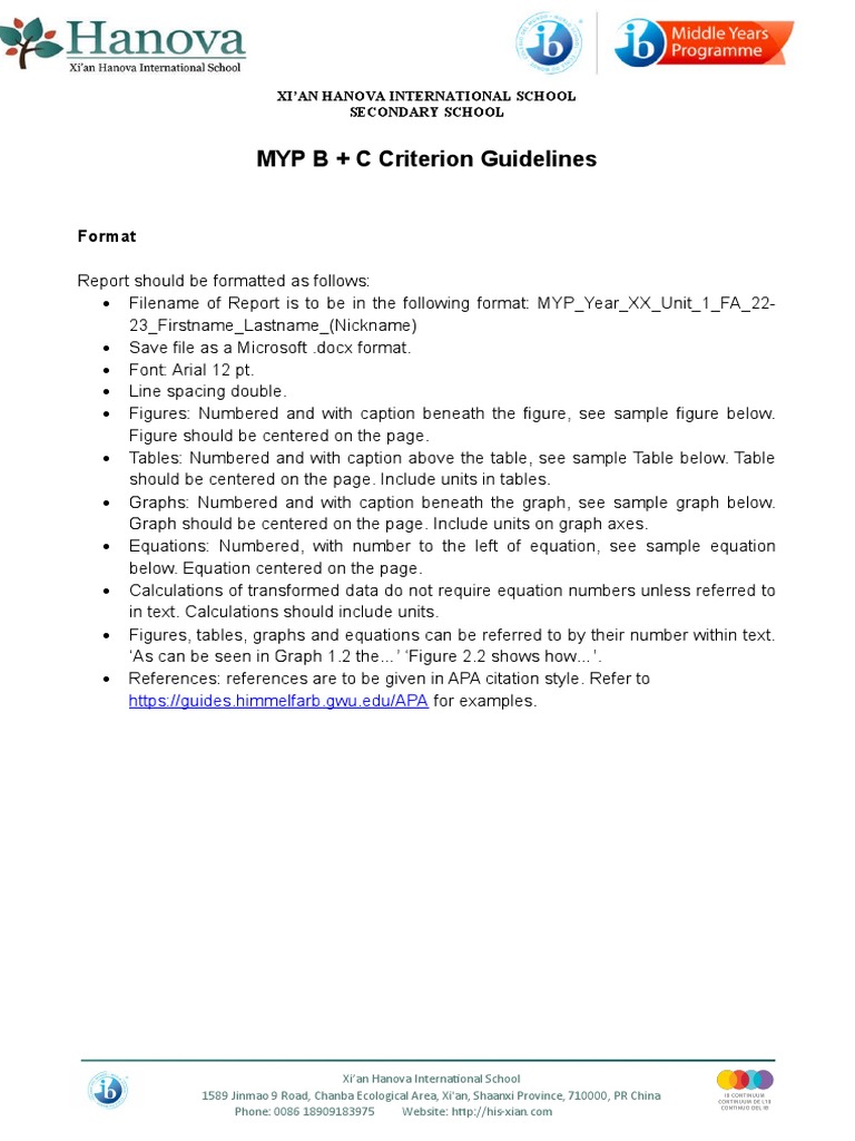 MYP 9 Sem 1 Term 1 BC Assessemnt-2 | PDF | Experiment | Hypothesis
