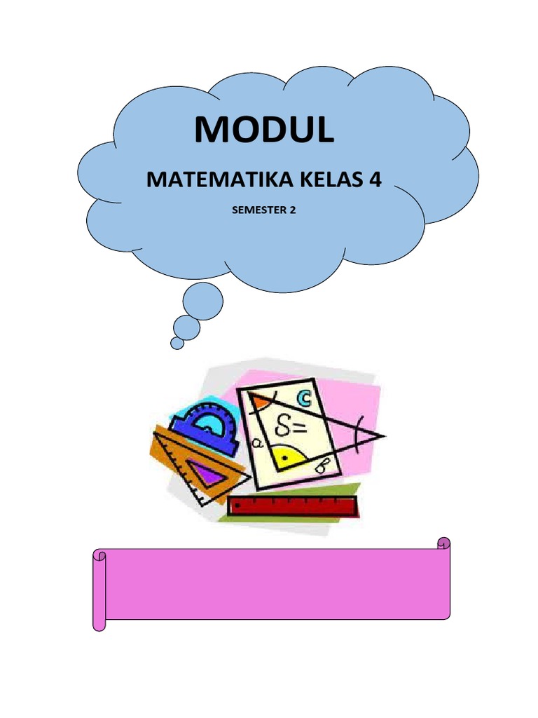 Modul MTK KLS Iv Sem 2 | PDF