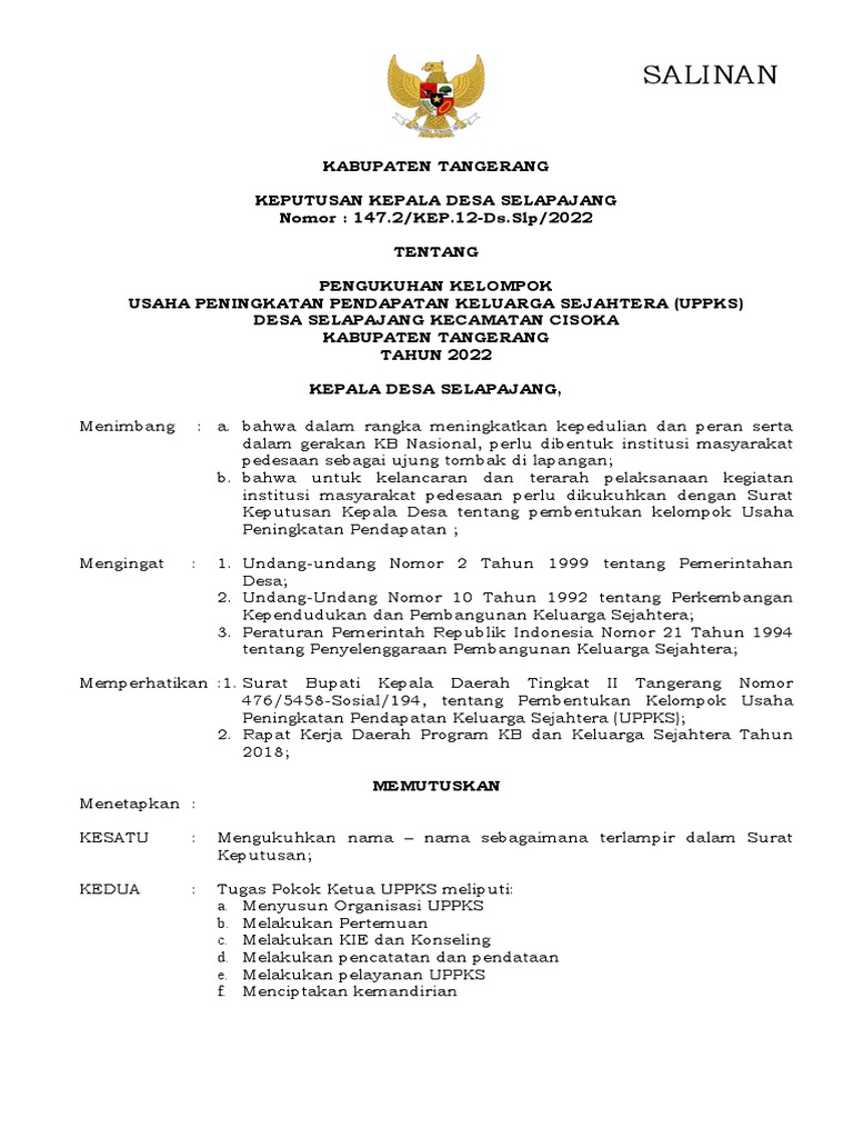 2022 - 12. SK - Uppks | PDF