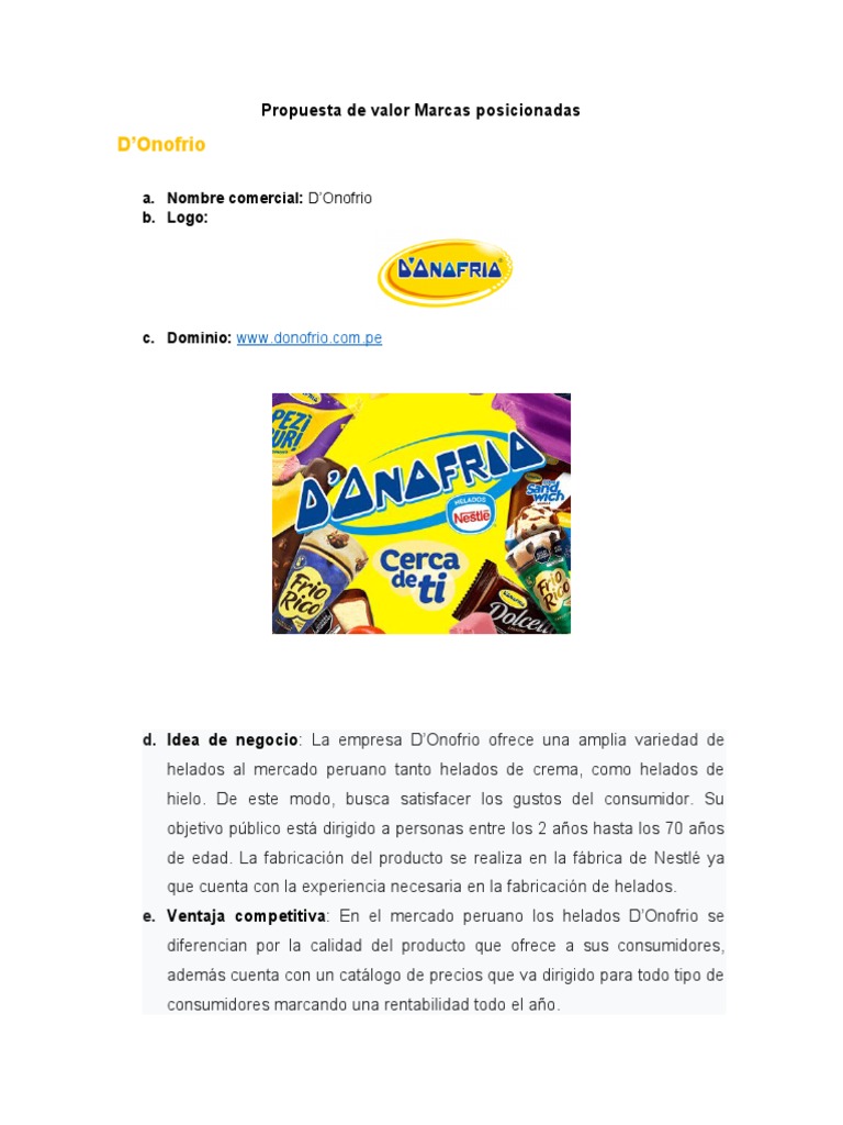 (AC-02) Propuesta de Valor Marcas Posicionadas | PDF | Nike | Marca