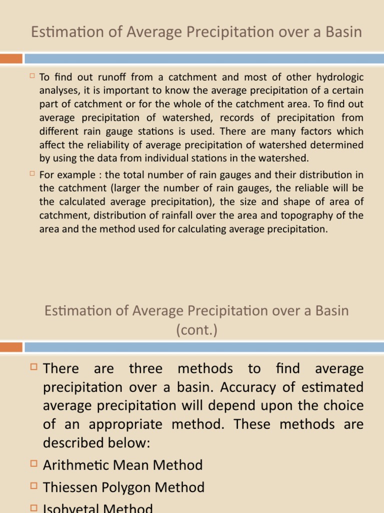 4 Precipitation | PDF