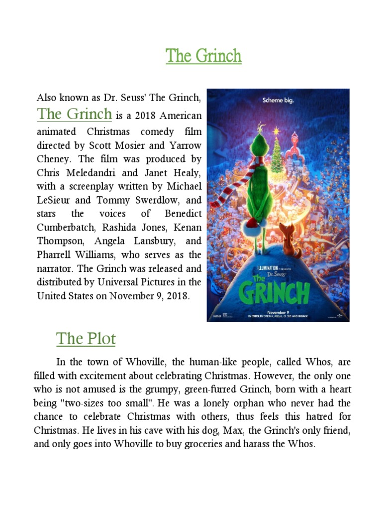 The Grinch | PDF