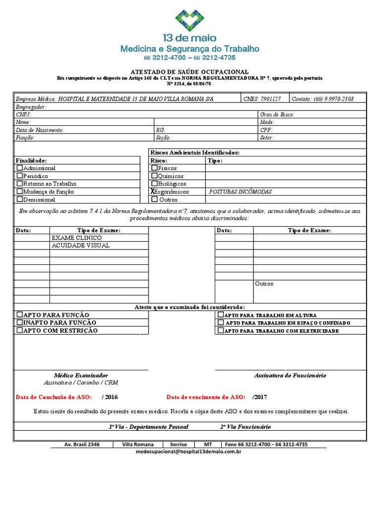 Aso Modelo | PDF | Remédio | Sistema de saúde