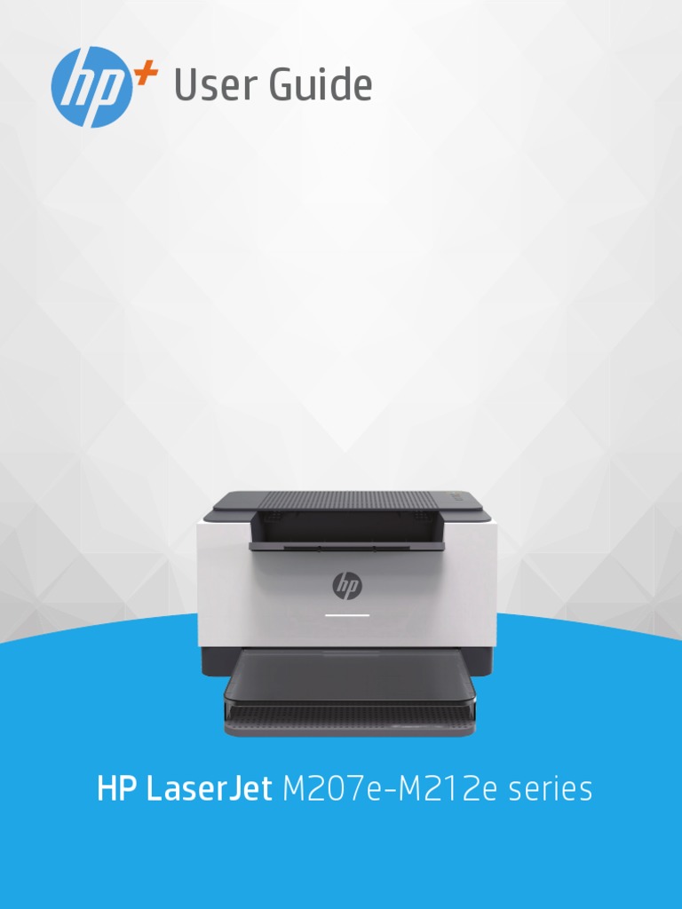 Manual LaserJetpro M209 | PDF | Printer (Computing) | Wi Fi