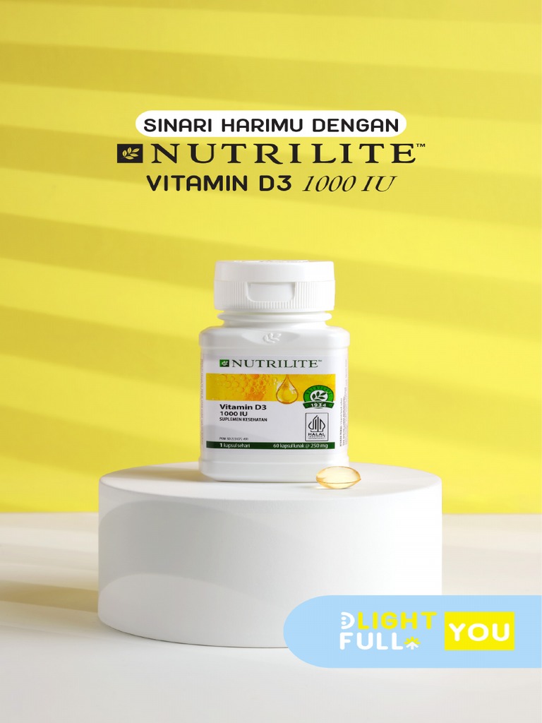 Booklet - Nutrilite Vitamin D3 1000 IU-1-1-20 | PDF