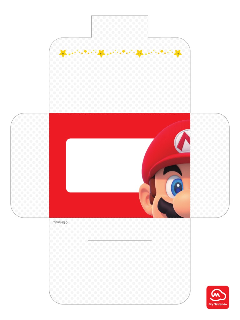 Mario Nintendo EShop GiftCard Envelopes | PDF