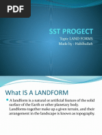 Landforms of Horizontal Strata | PDF | Erosion | Sedimentary Rock