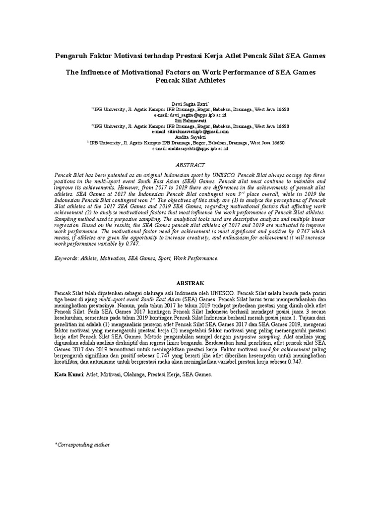 Template JMO | PDF | Mixed Martial Arts | Indonesia