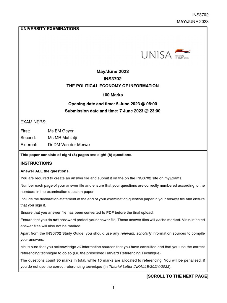 Revised Eqp - Ins3702 - May - June 2023 | PDF